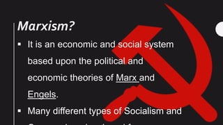 Marxism presentation | PPTX