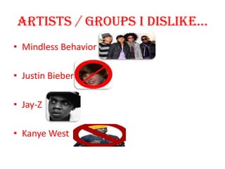 My Musical Likes and Dislikes | PPTX