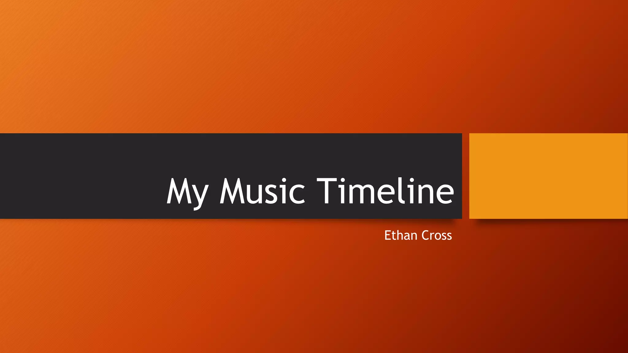 My music timeline powerpoint | PPTX
