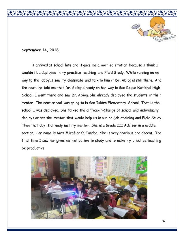 Narrative in Practice Teaching | DOCX | Secondary Education | Education