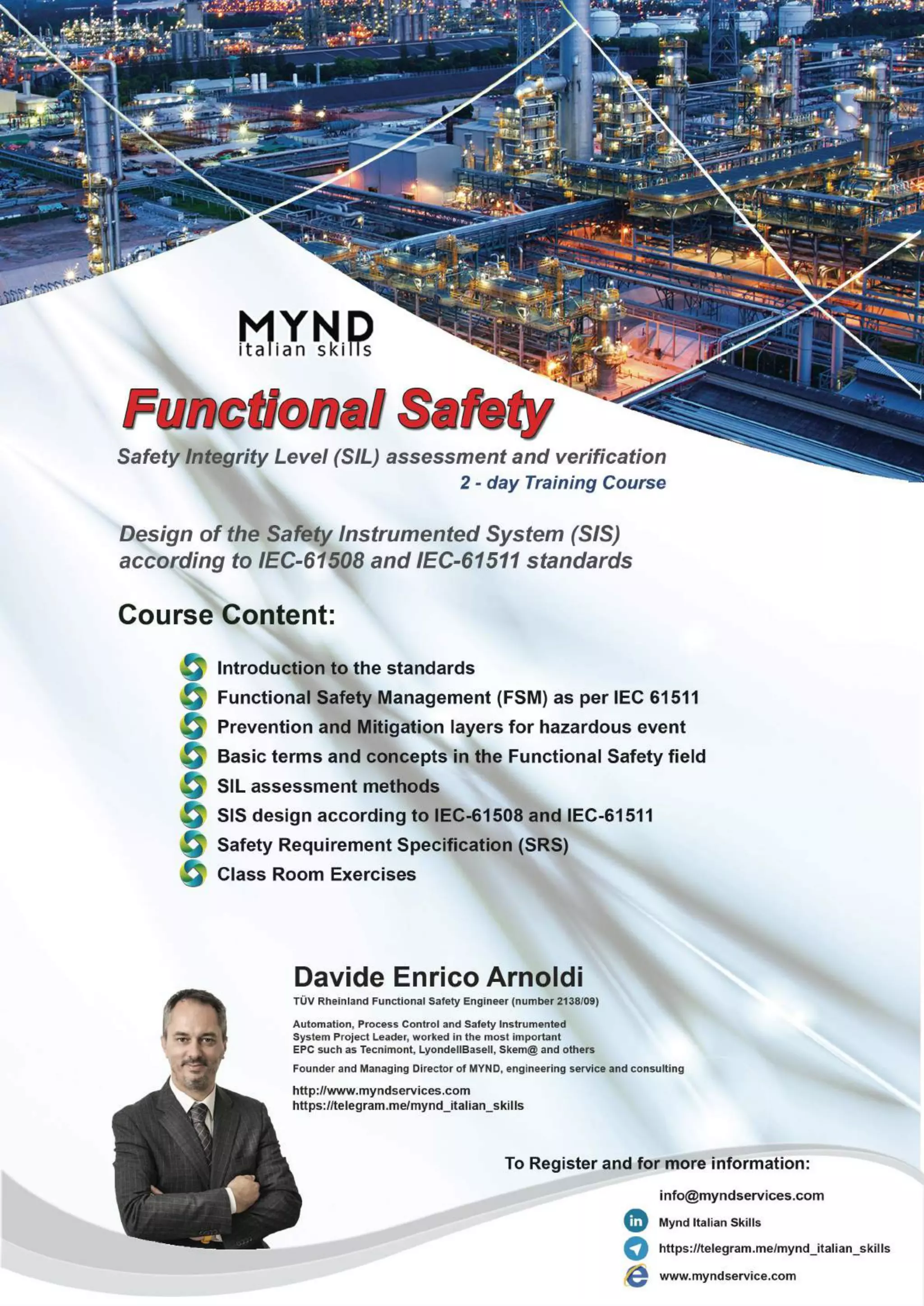 Mynd functional safety training course | PDF