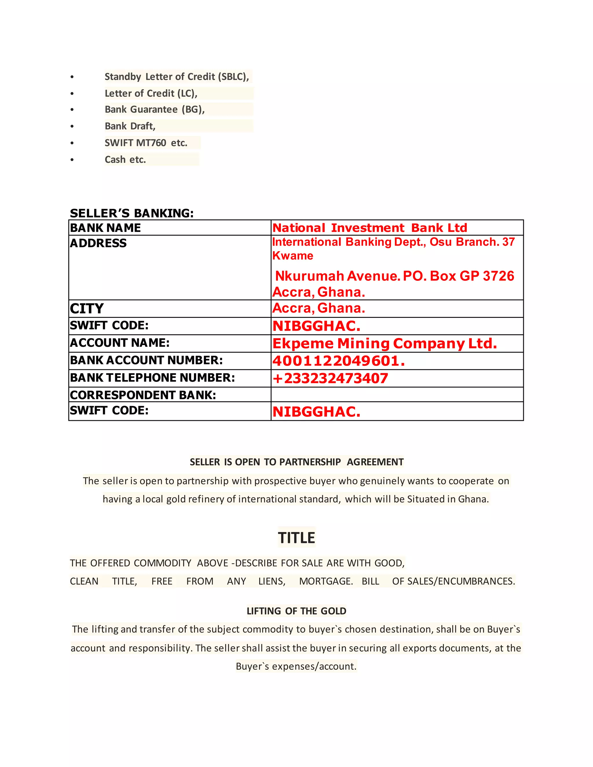 My new fco today | DOCX | Commodities | Economy