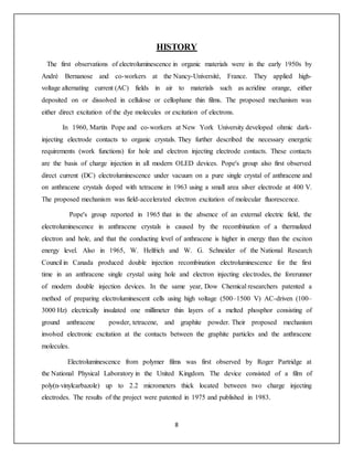 OLED: Organic Light Emitting Device | DOCX