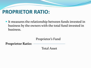 financial ststement ratio analysis | PPT
