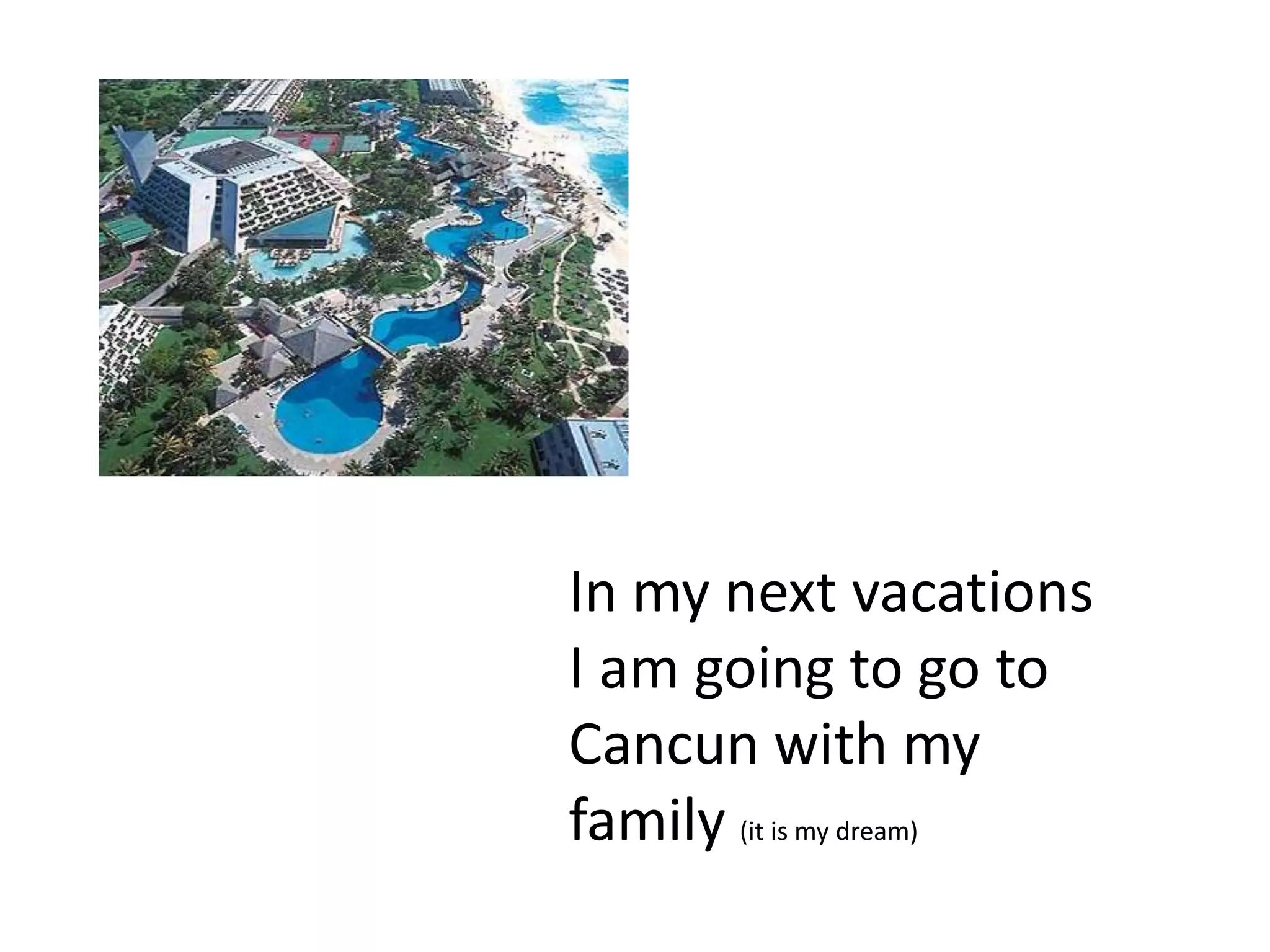 My next holidays ines moreno | PPTX