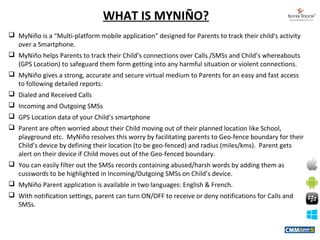 MyNiño - Child Tracking Mobile Solution | PPT