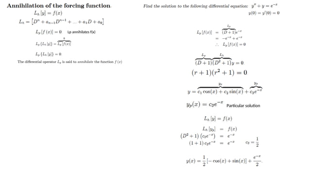 Advance Engineering Mathematics Formulas | PPTX