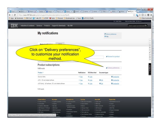 MyNotifications for New Function APAR Subscription | PPT