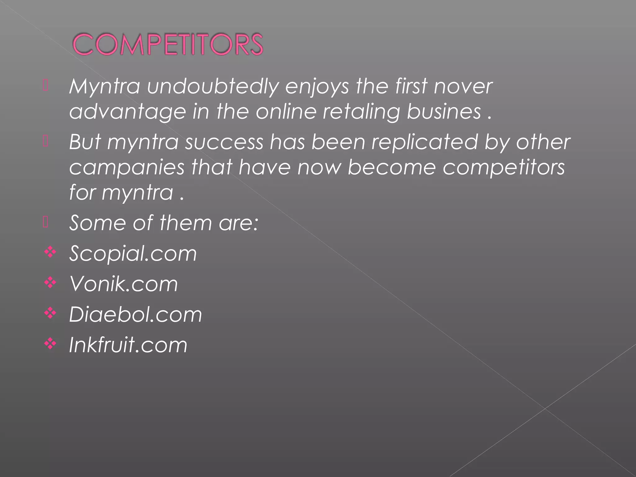 Myntra | PPT