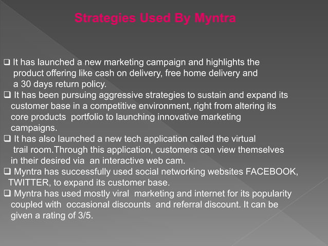 Myntra | PPTX