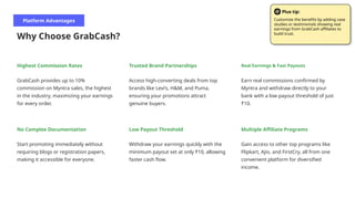 Myntra Affiliate Program Overview 2025 - GrabCash | PPTX