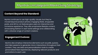 Myntra Case Study 2024 - Complete Marketing Strategy | PDF