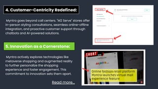 Myntra Case Study 2024 - Complete Marketing Strategy | PDF