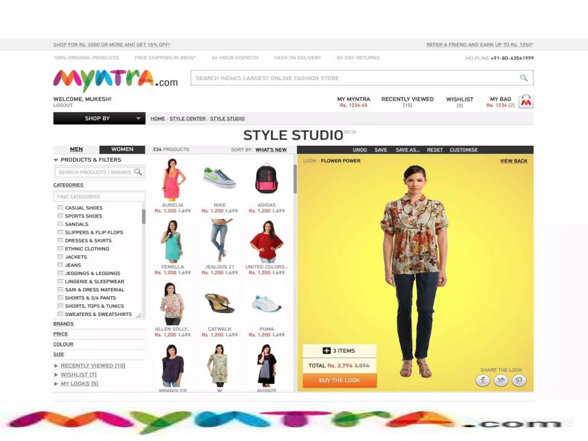Myntra.com ppt | PPTX