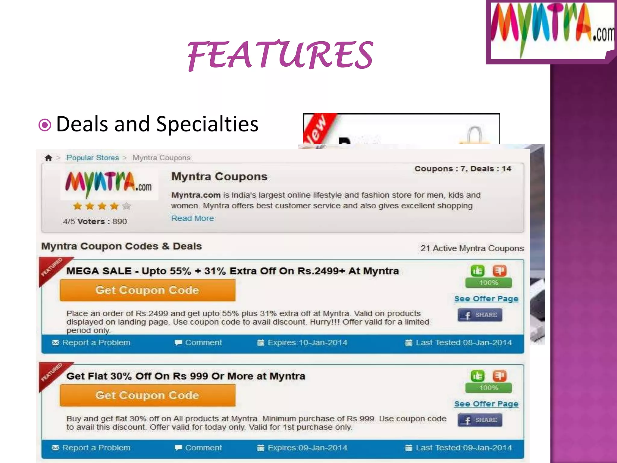 Myntra.com ppt | PPTX