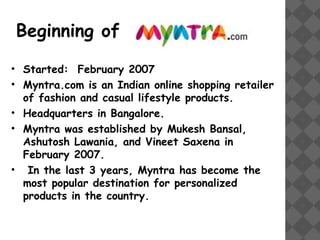 Myntra | PPT