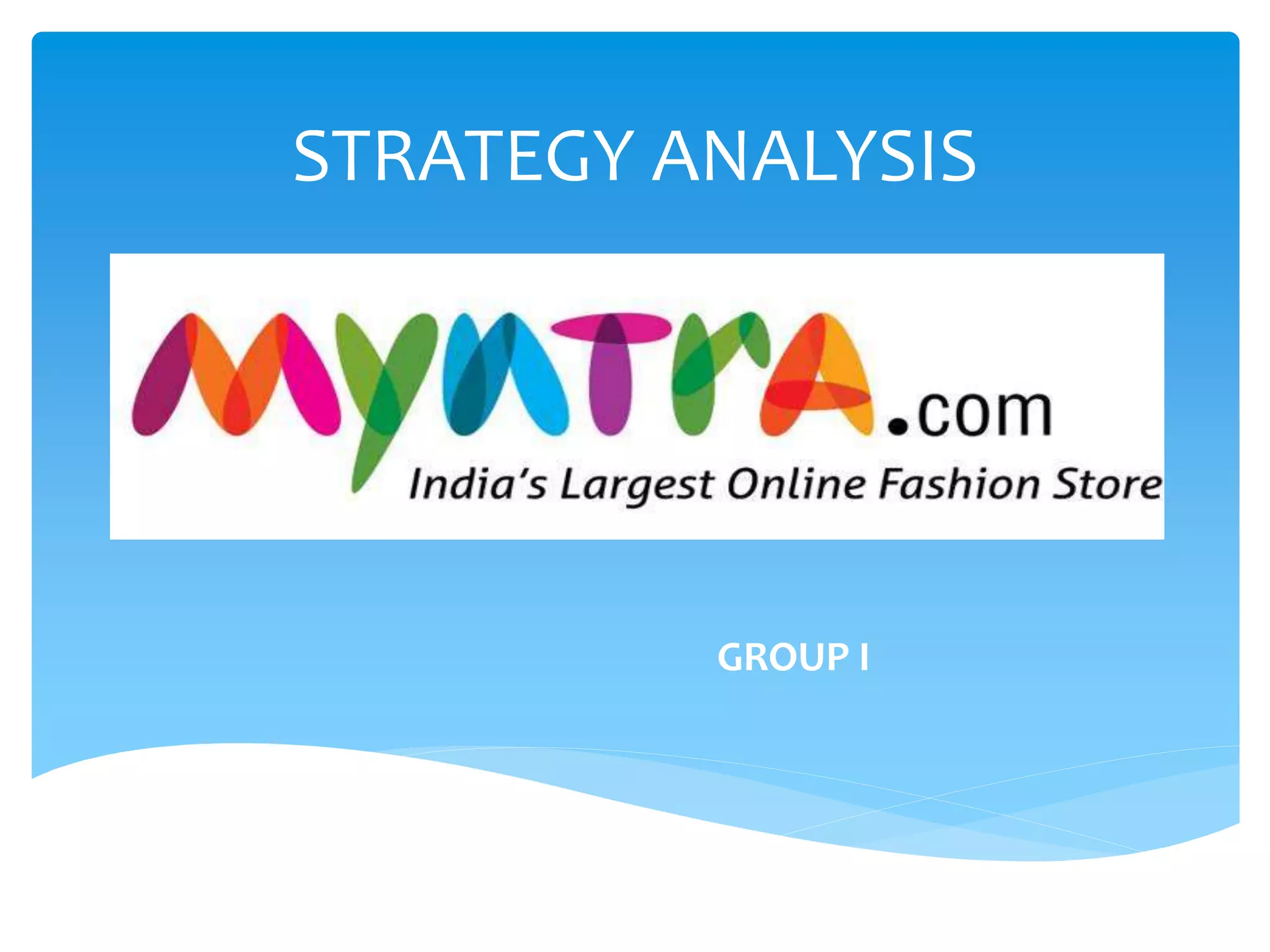 Myntra strategy | PPTX