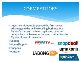 Myntra strategy | PPTX