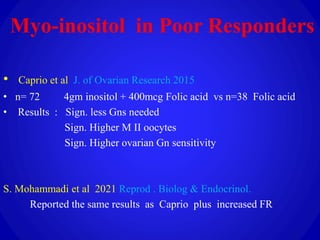 Myo-inisotol in ART PCO wemen | PPT
