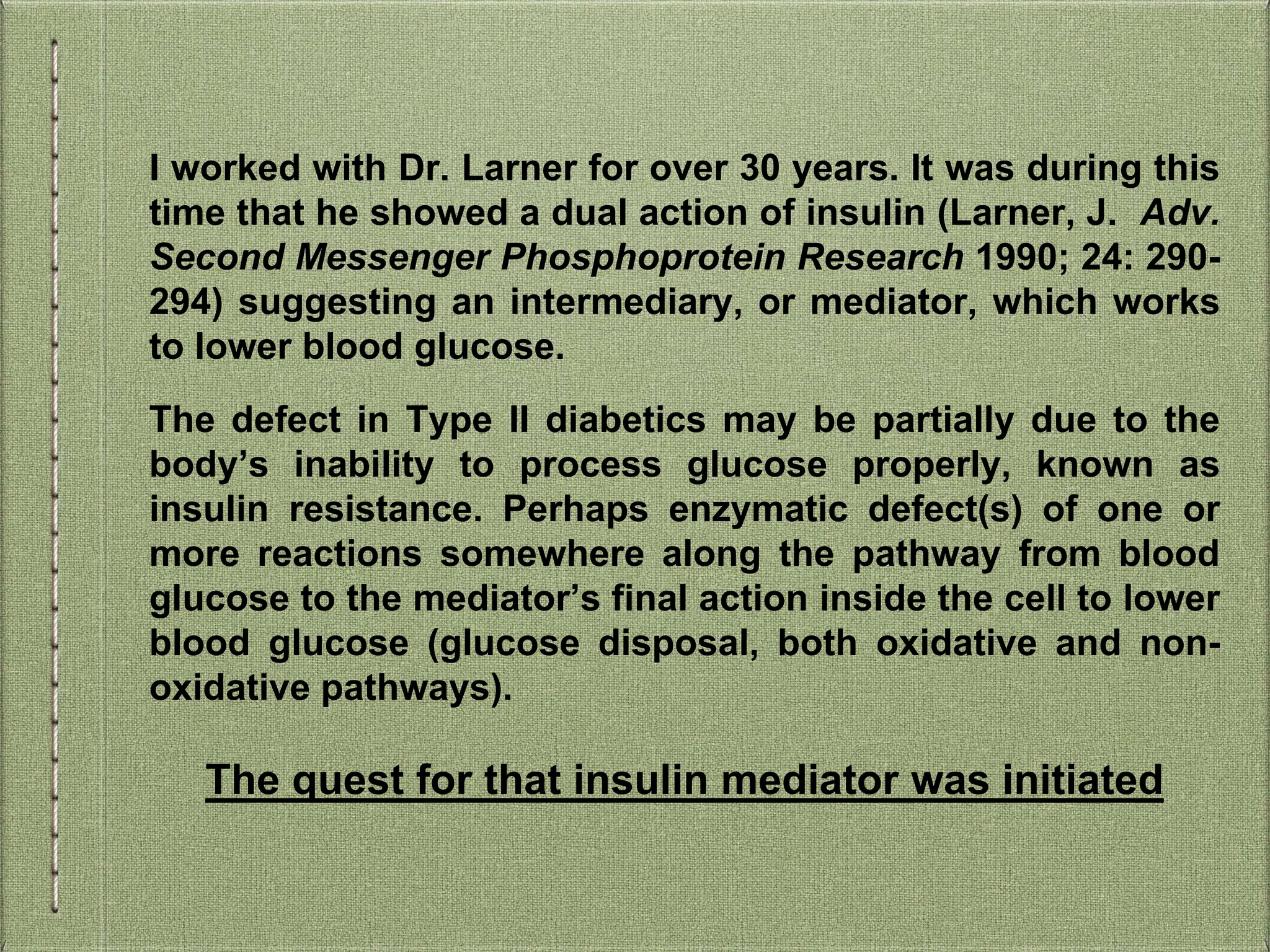 myo-Inositol as a Biomarker for Type II Diabetes.pptx