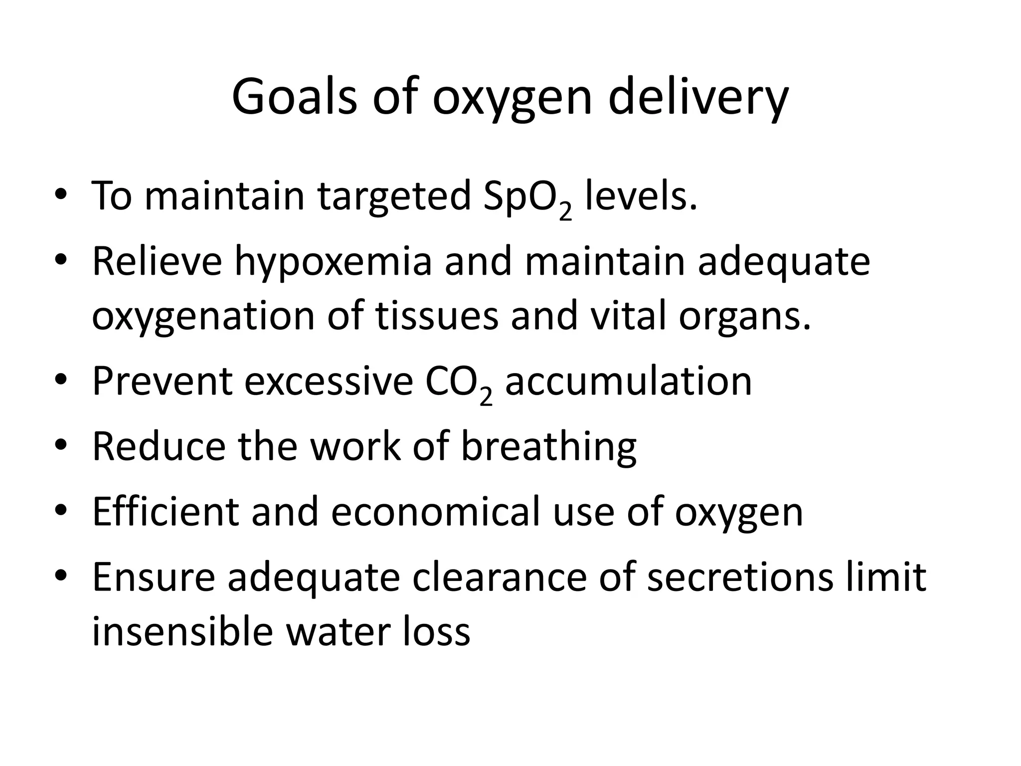 oxygen delivery devices -picu | PPTX