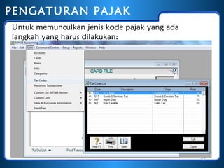 Myob 18 | PPT