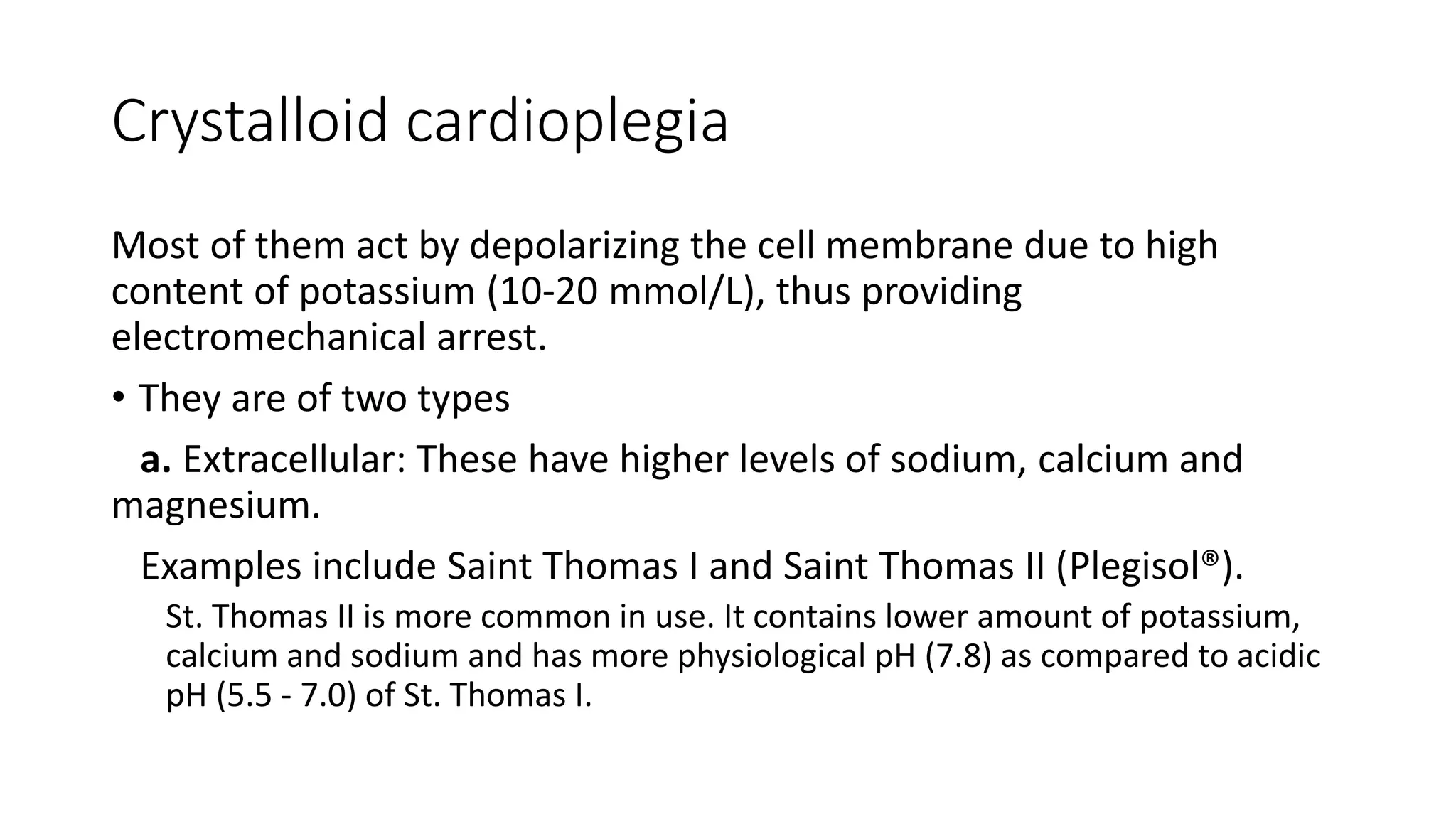 Paediatric Myocaedial protection | PPTX
