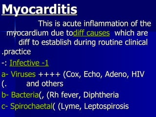 Myocardial Diseases mi | PPT