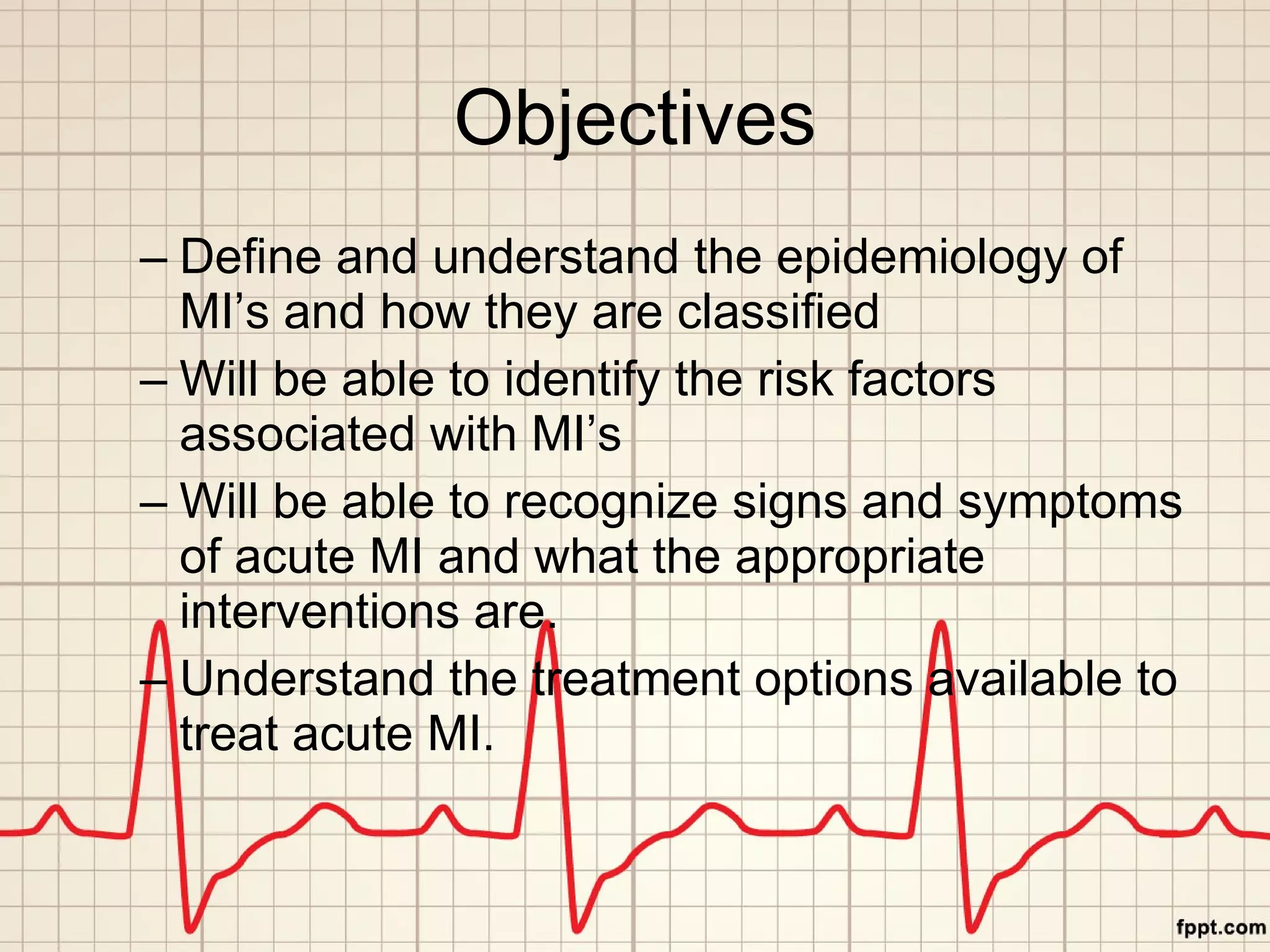 Myocardial infarction | PPT
