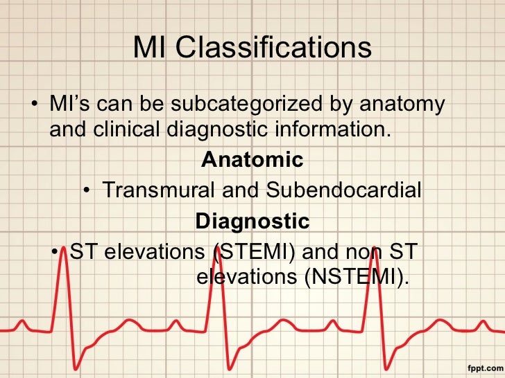 Myocardial infarction