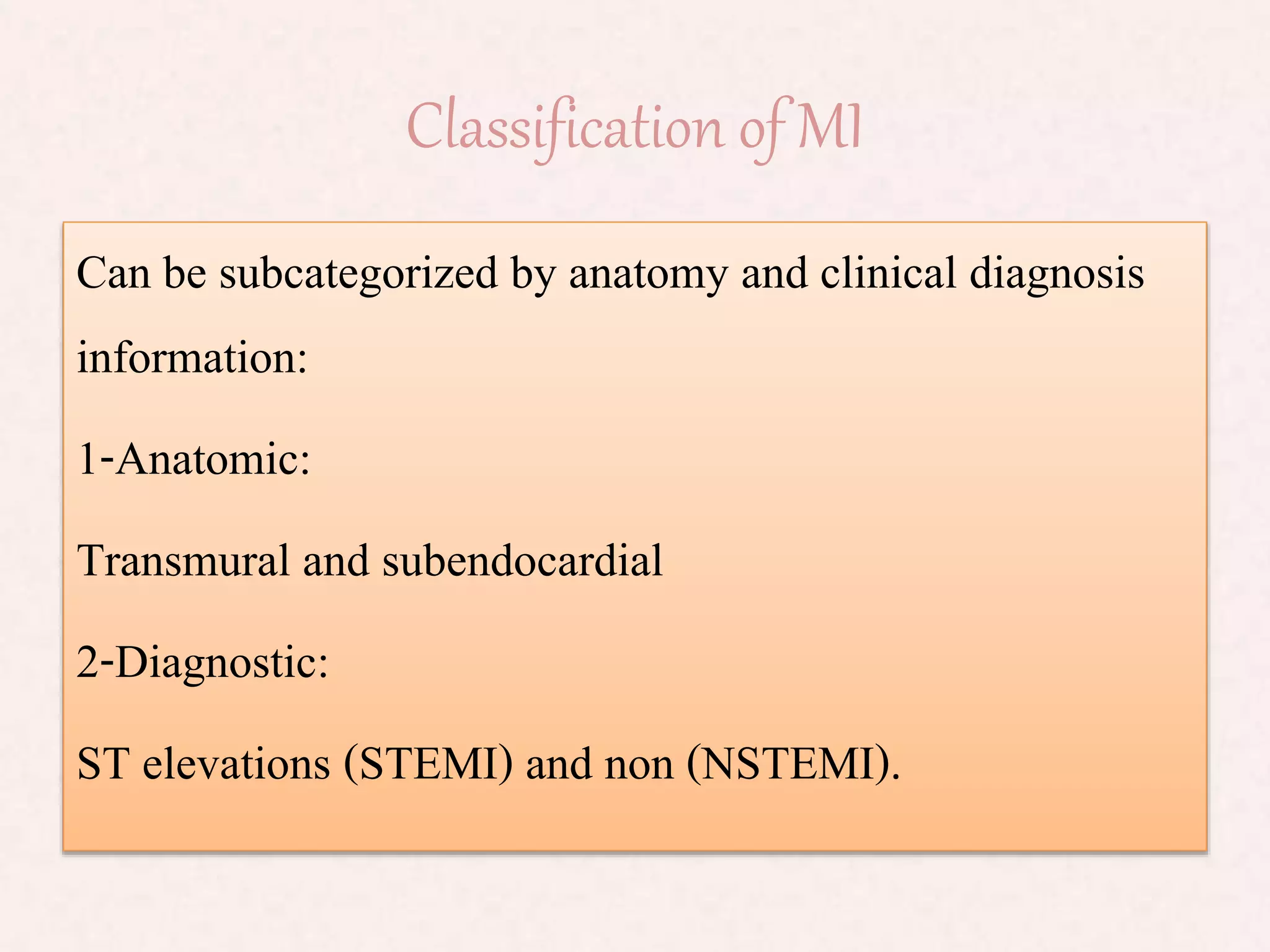 Myocardial infarction | PPTX