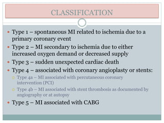 Myocardial infarction | PPTX