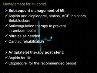 Myocardial infarction | PPTX