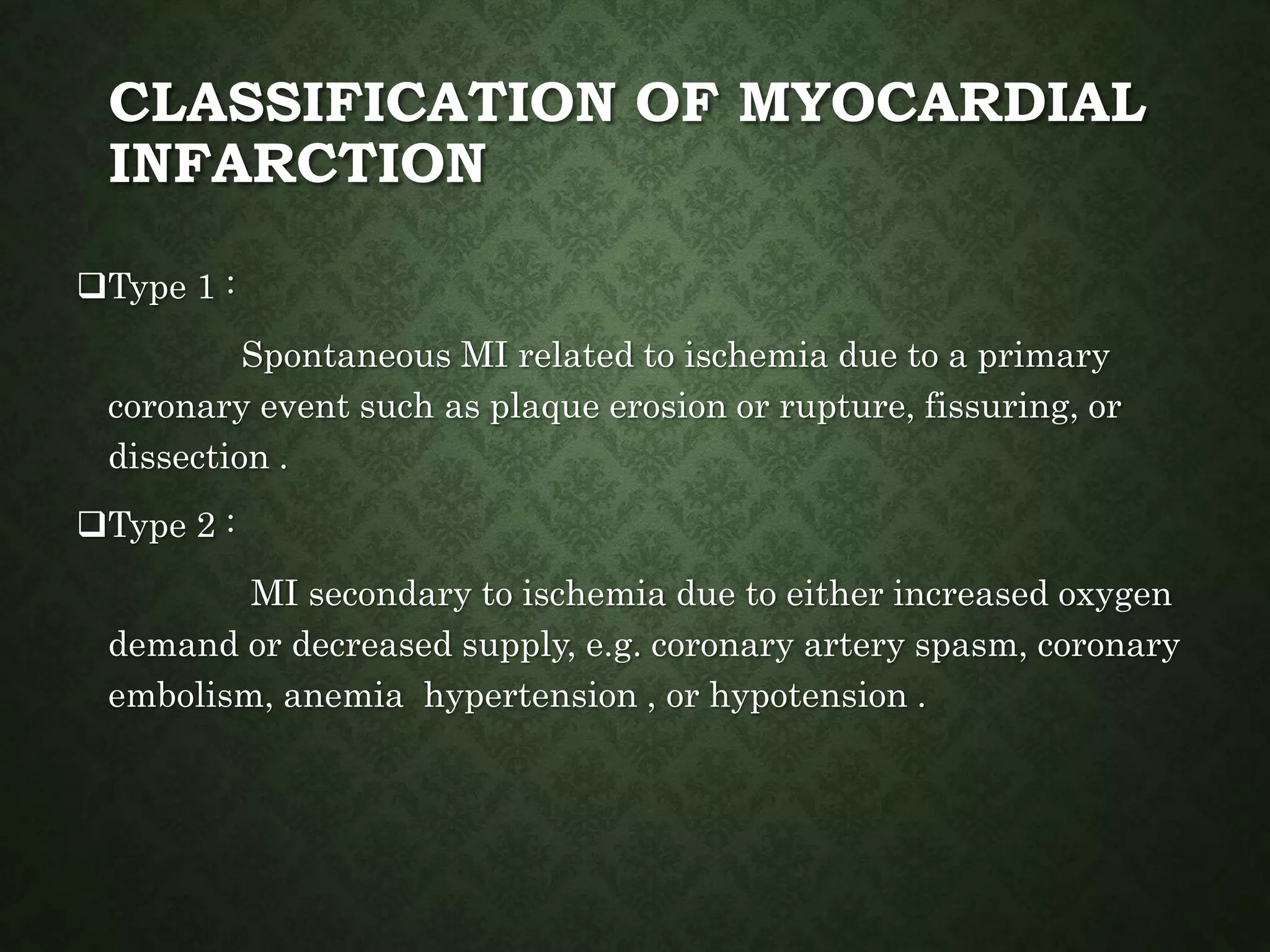 Myocardial Infarction | PPTX