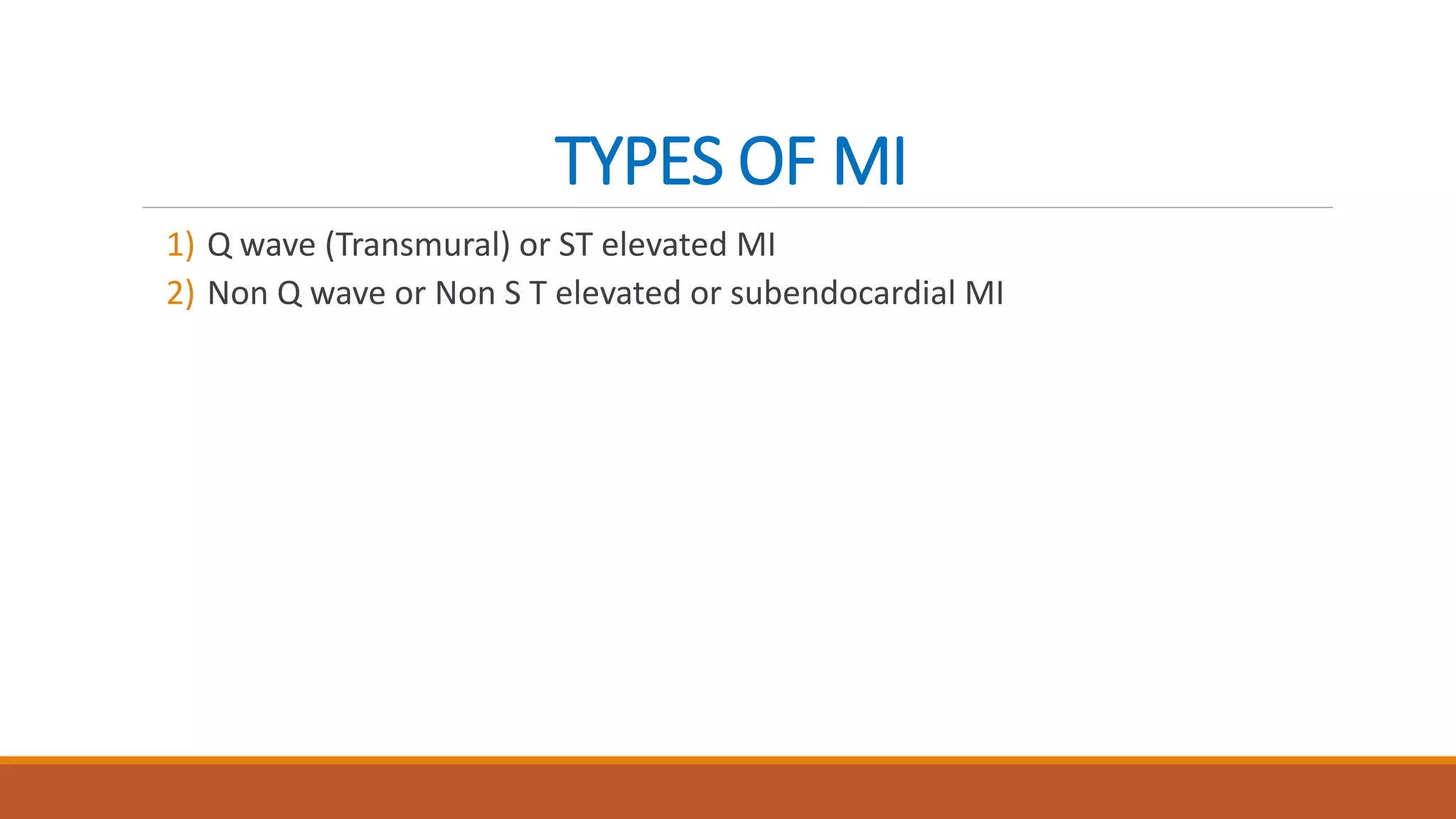 Myocardial infarction | PPTX