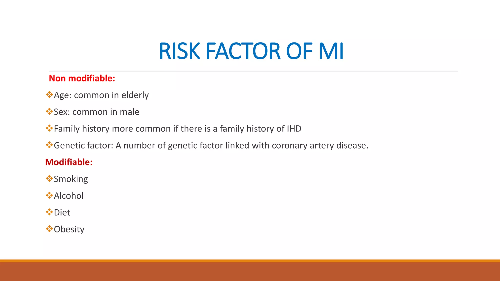 Myocardial infarction | PPTX