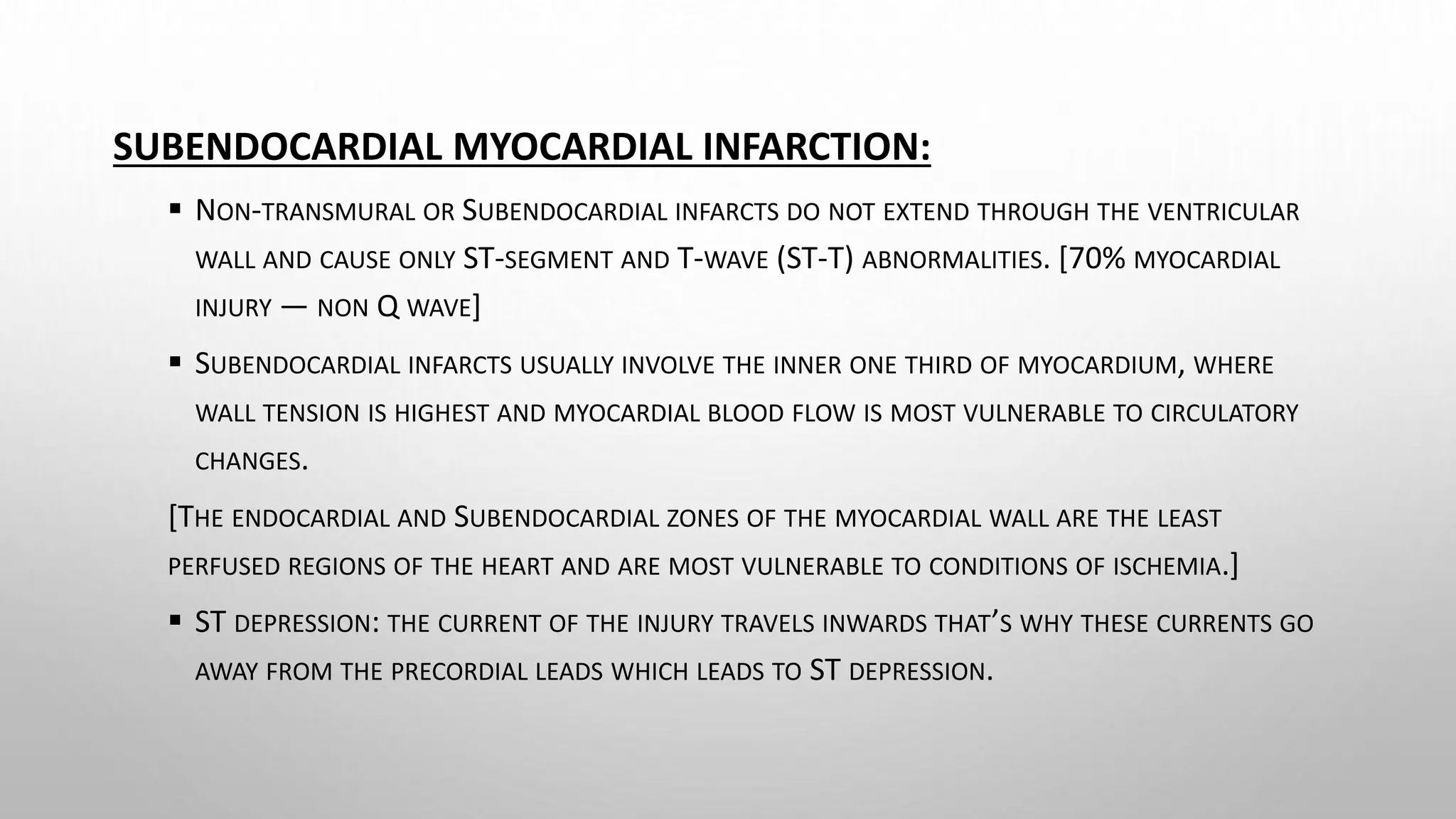 Myocardial infarction: introduction, clinical manifestation ...