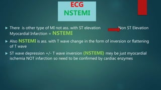 Myocardial infarction (MI) ppt | PPTX