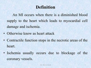 Myocardial infarction | PPTX