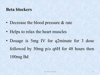 Myocardial infarction | PPTX