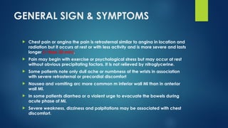 Myocardial Infarction SIGN AND SYMPTOMS TREATMENT.pptx