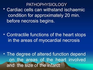 MYOCARDIAL INFARCTION slide presentation | PPTX