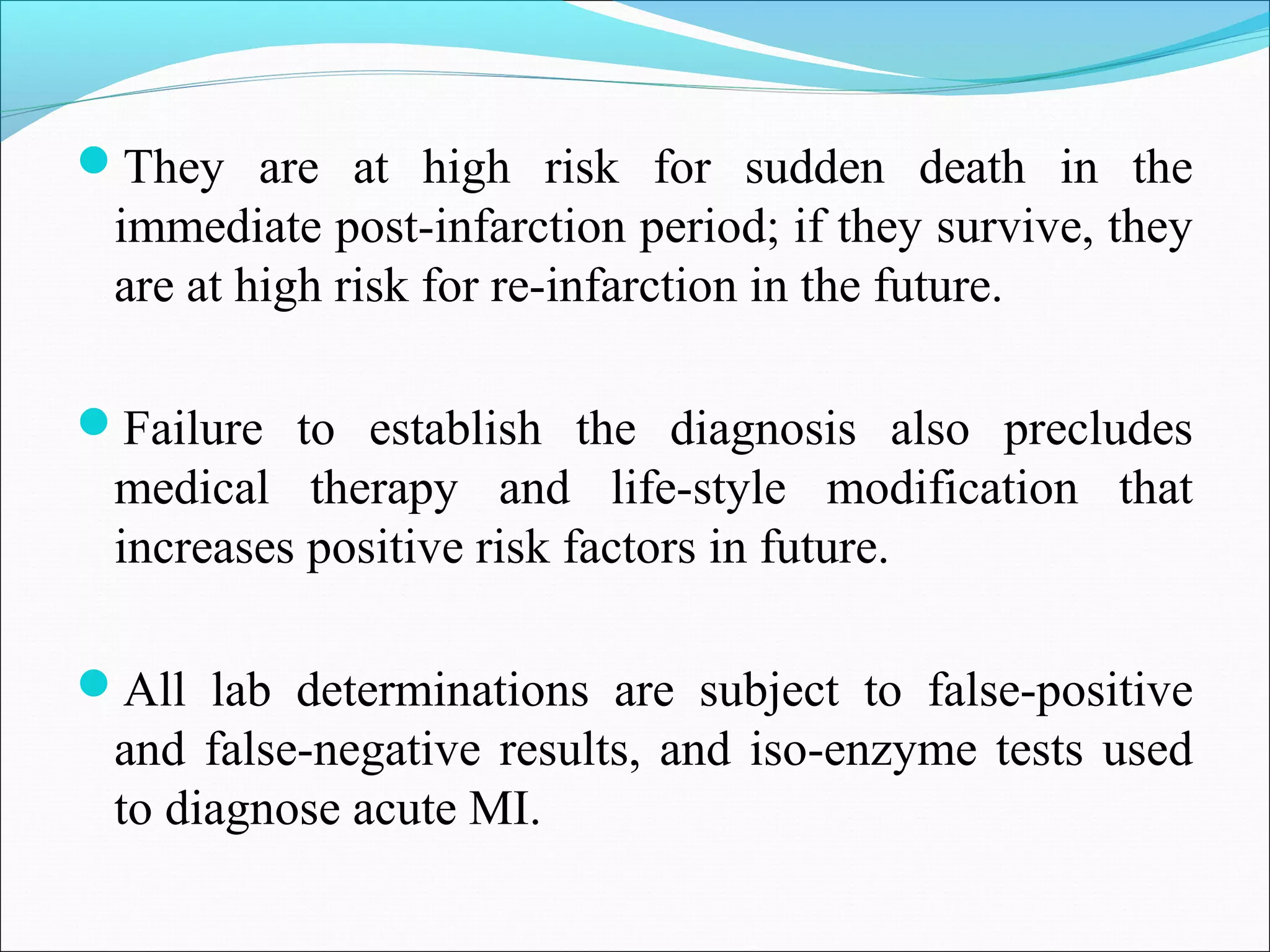 Myocardial infarction and its laboratory diagnosis | PPT