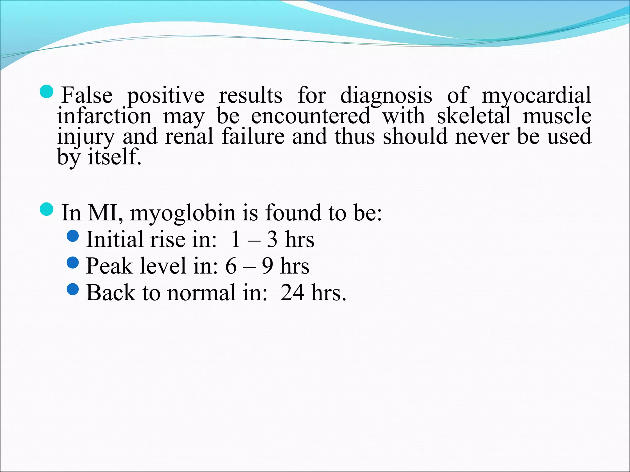 Myocardial infarction and its laboratory diagnosis | PPT