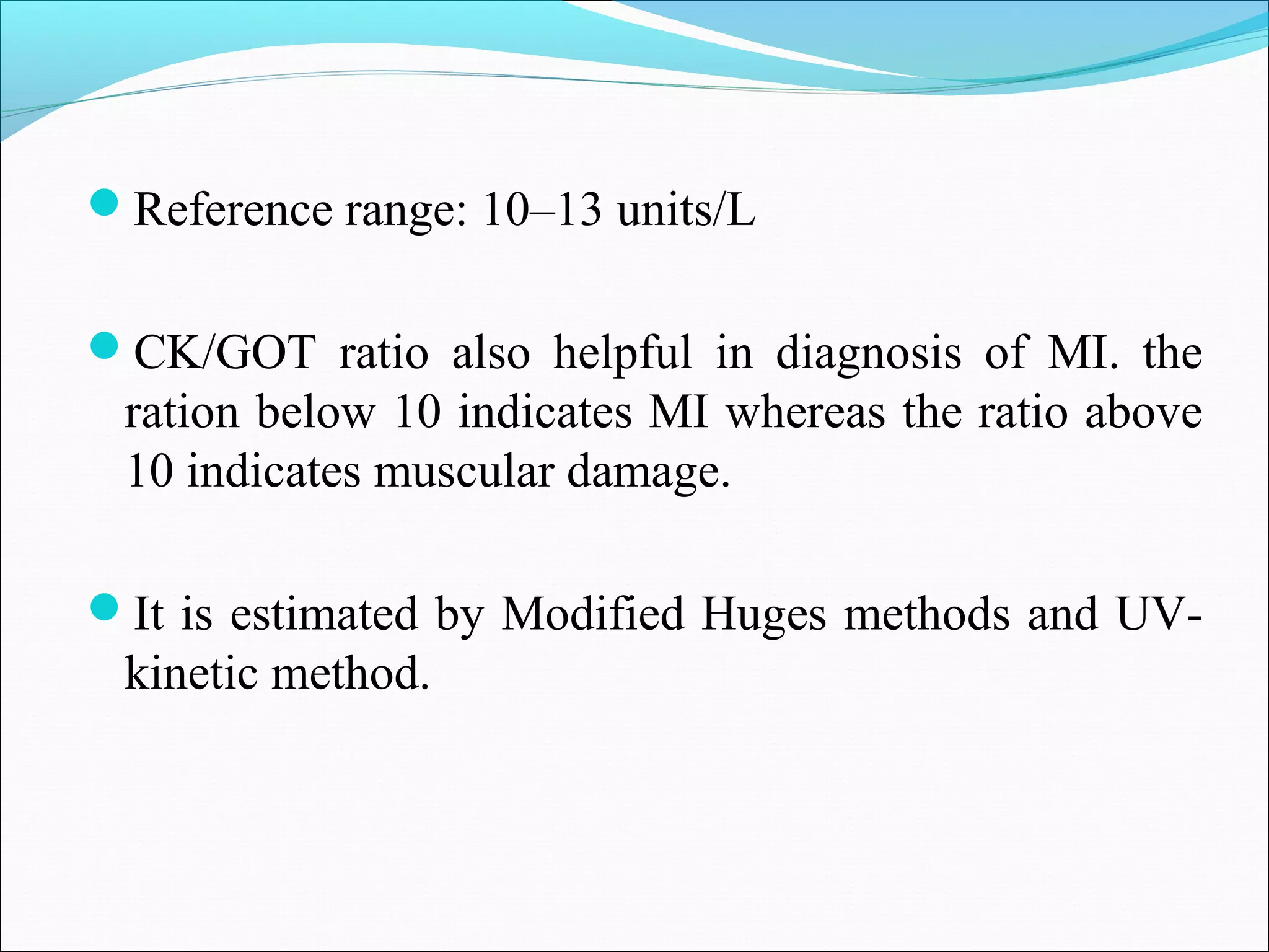 Myocardial infarction and its laboratory diagnosis | PPT