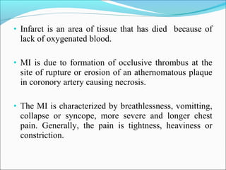 Myocardial infarction and its laboratory diagnosis | PPT