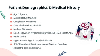 myocardial infarction case study presentation | PPT