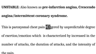 Myocardial infarction and ANGINA heart d | PPTX