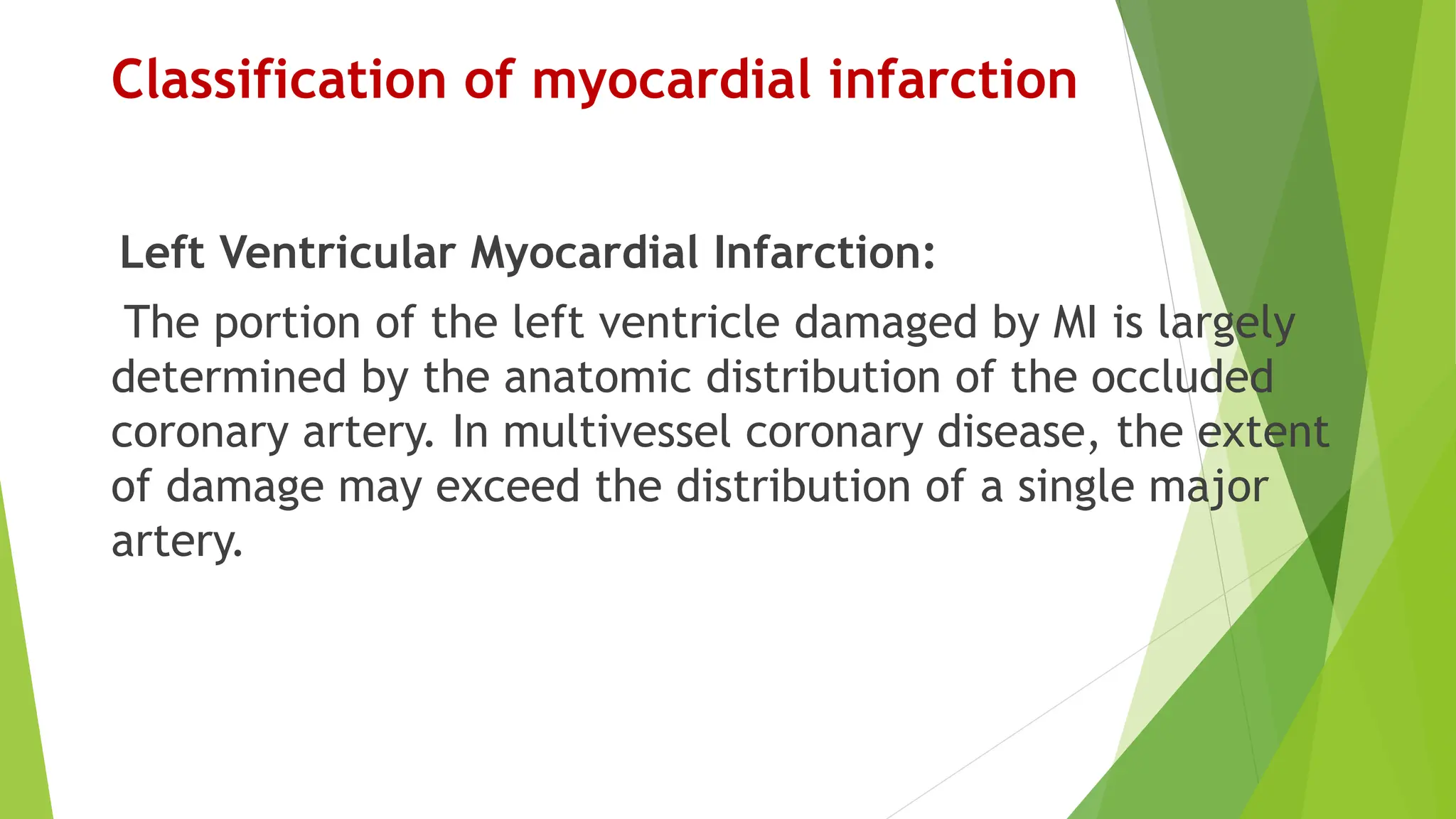 MYOCARDIAL INFARCTION nursing management | PPTX