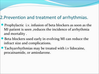 Myocardial Infarction Prevention